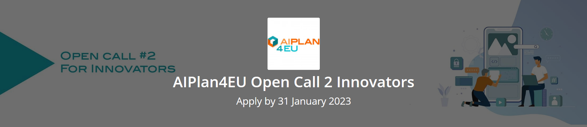 AIPlan4EU otvorená výzva č. 2 pre inovátorov na Slovensku - Eraportal