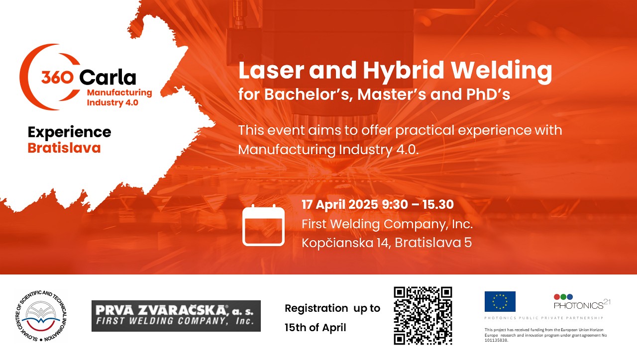 Laserové a hybridné zváranie – skúsenosť s Výrobným priemyslom 4.0 ...